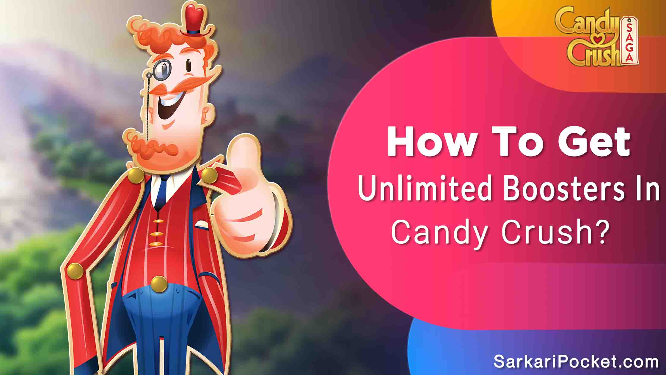 Candy Crush에서 무제한 부스터를 얻는 방법